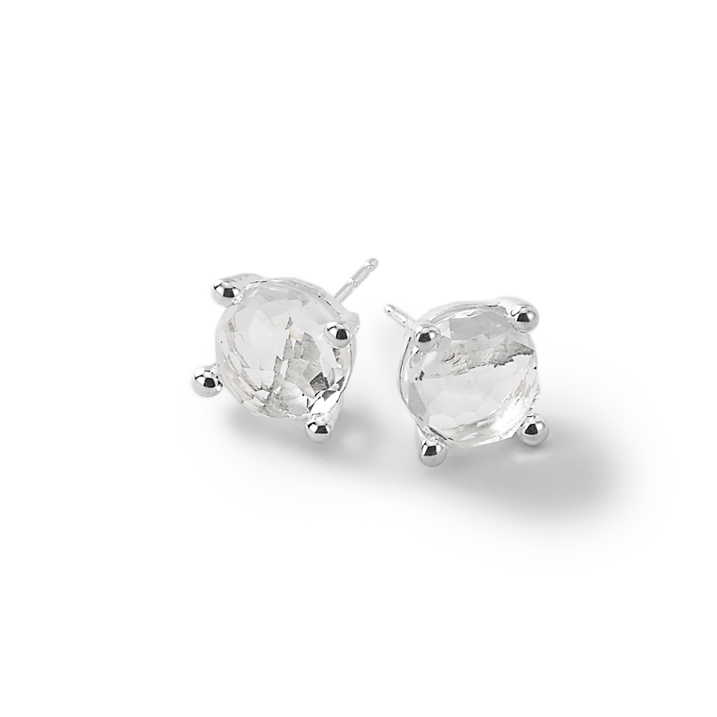 Mini Stud Earrings In Sterling Silver - FEBSP02053