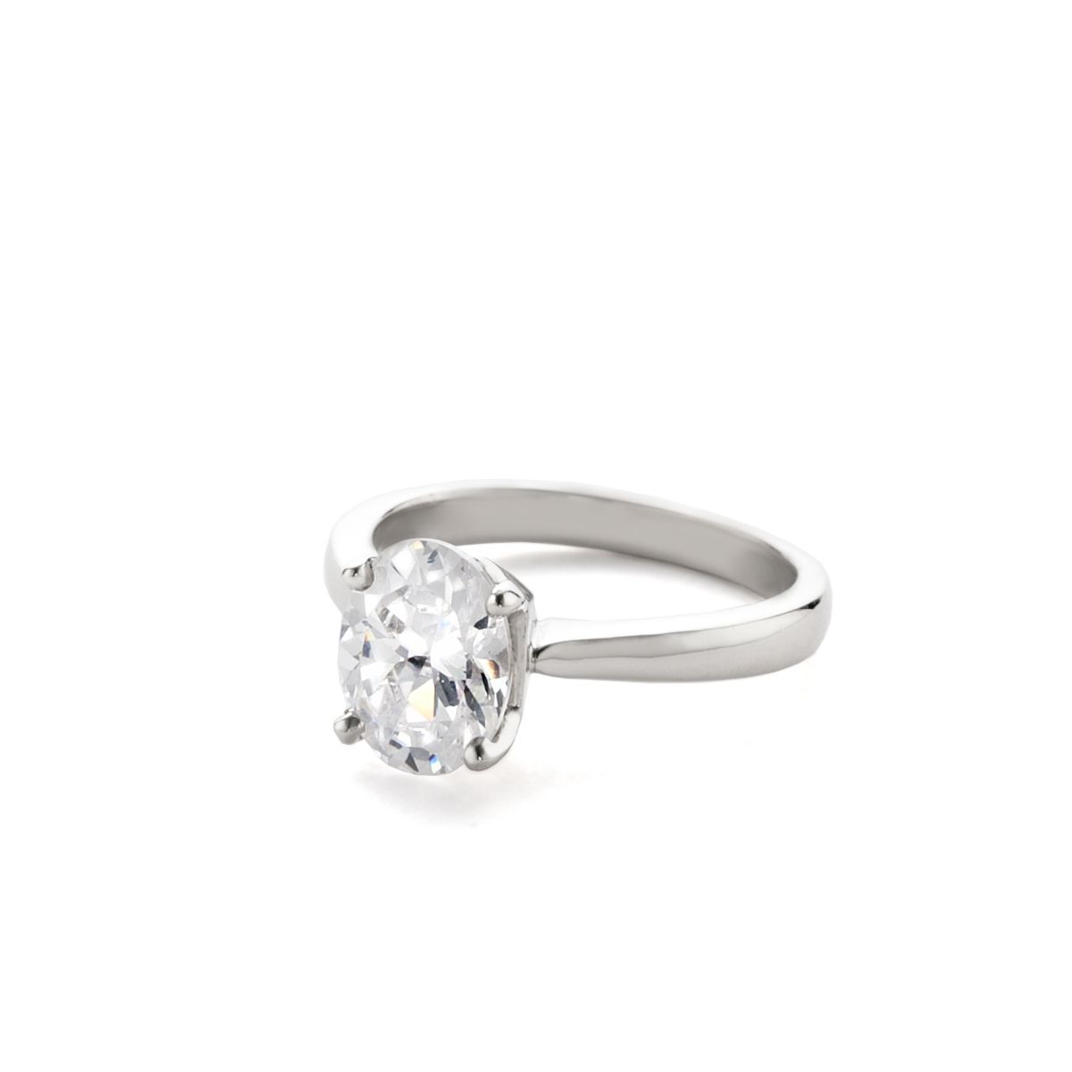 Platinum Classic Engagement Ring Mounting - MTPT03249